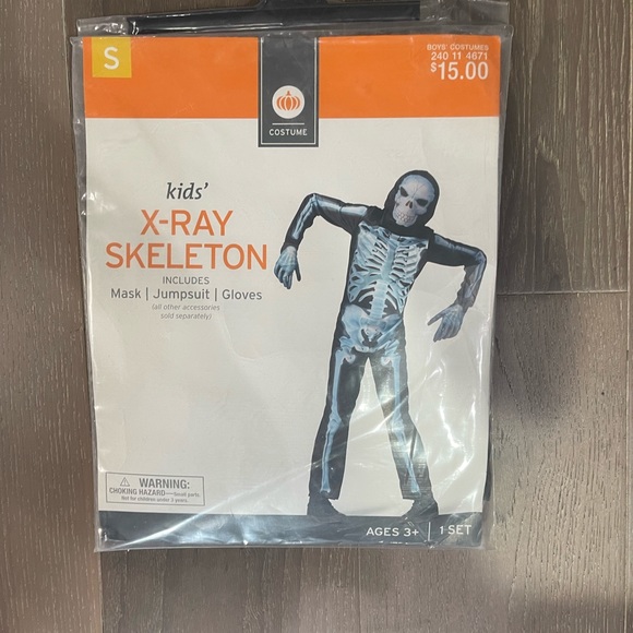 Target | Costumes | Target Xray Skeleton Costume Small 47 Nwt | Poshmark